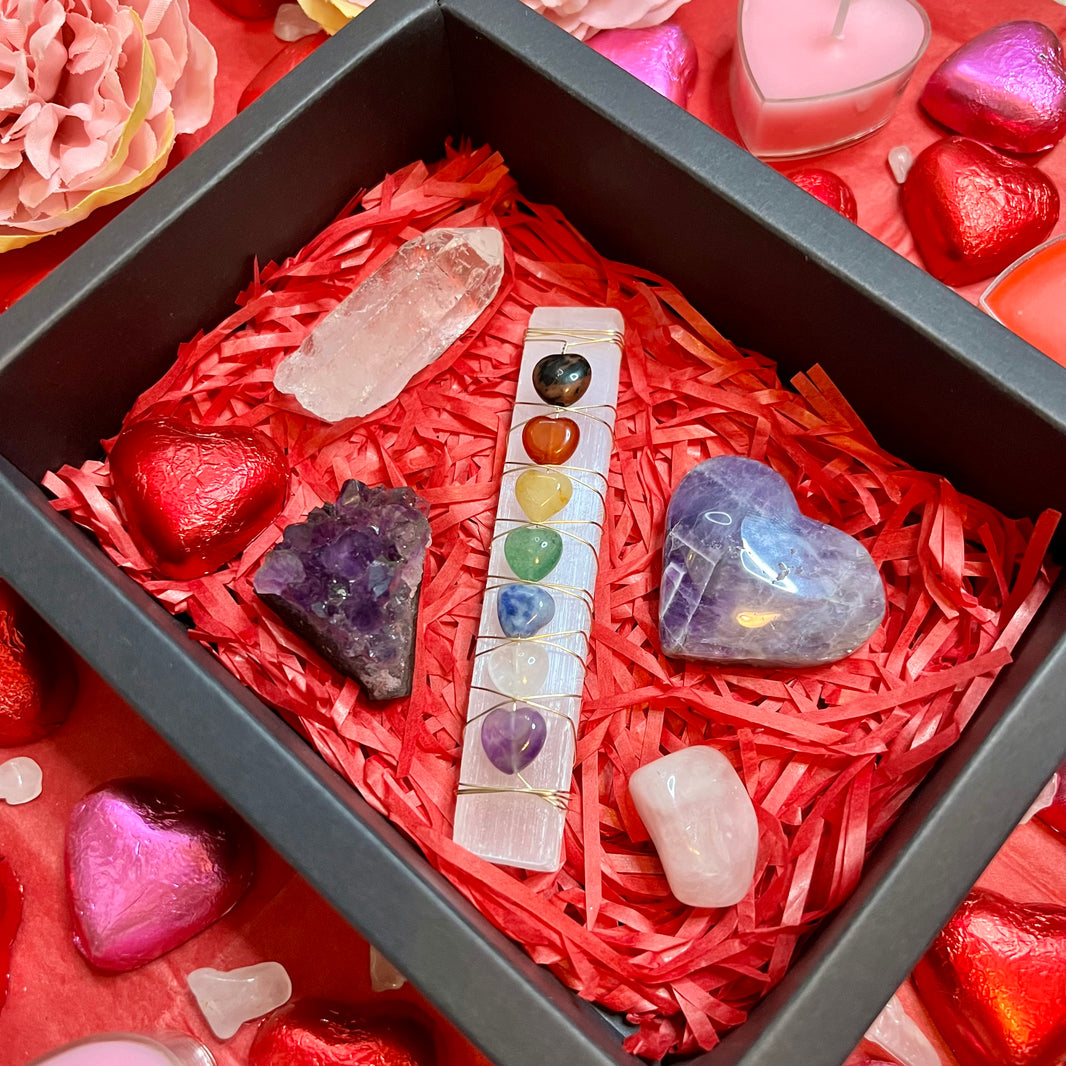Natural Crystal Gemstone Gift Boxes - Next Day Delivery UK Gift Shop ...