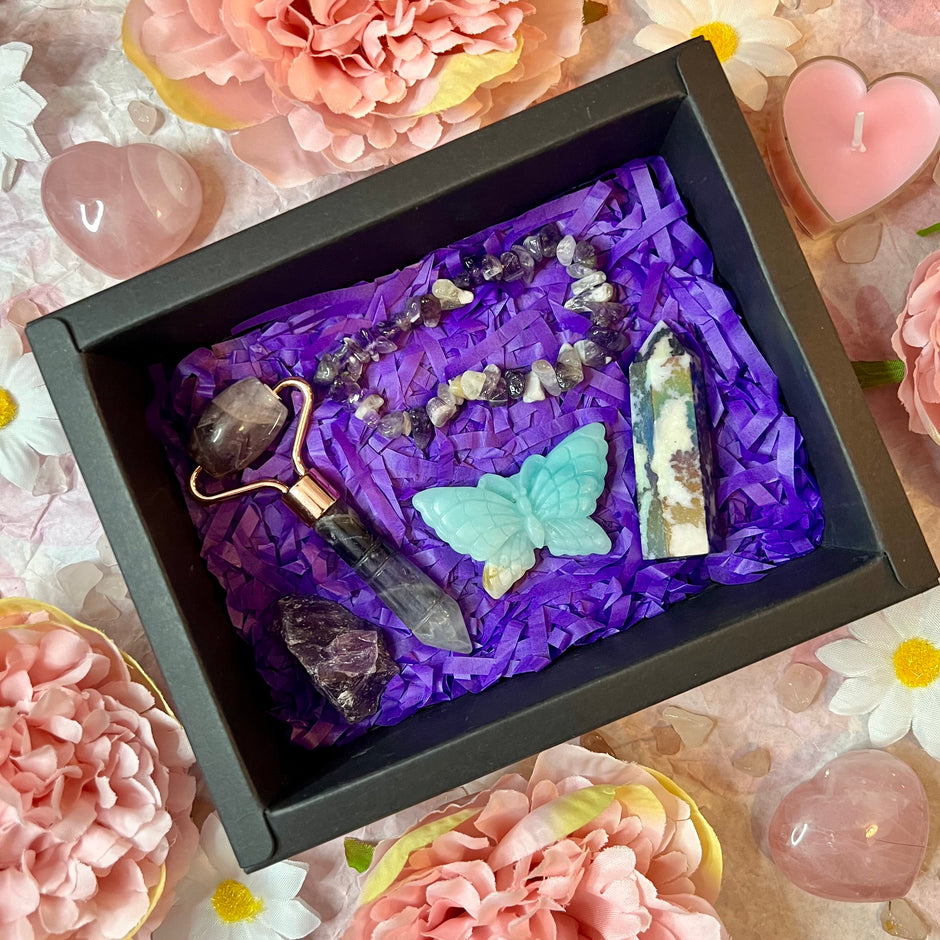 Natural Crystal Gemstone Gift Boxes - Next Day Delivery UK Gift Shop ...