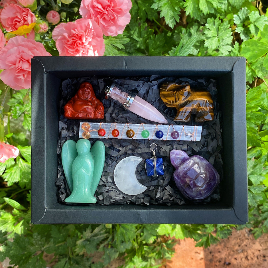 Natural Crystal Gemstone Gift Boxes - Next Day Delivery UK Gift Shop ...