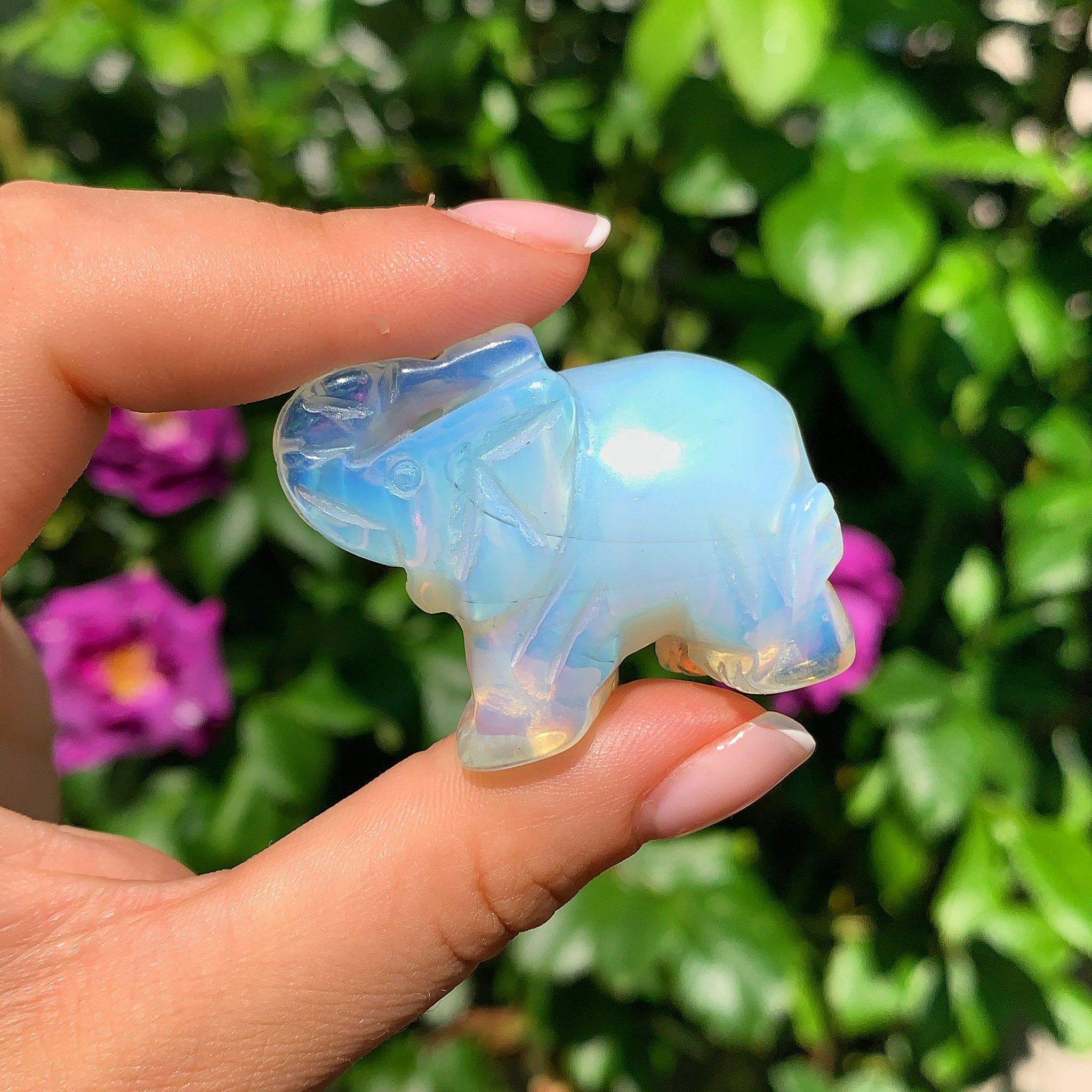 Natural Crystal Elephant – Endless Guidance