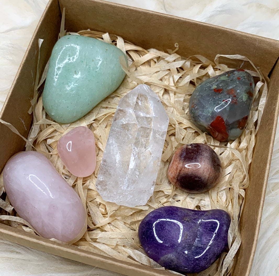 Natural Crystal Gemstone Gift Boxes - Next Day Delivery UK Gift Shop ...