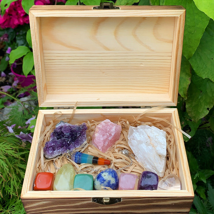 Natural Crystal Gemstone Gift Boxes - Next Day Delivery UK Gift Shop ...